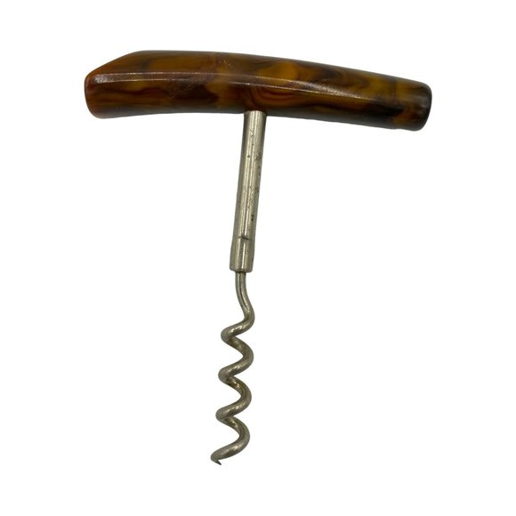 Vintage | Dining | Vintage Bakelite Handle Corkscrew Mid Century Modern ...